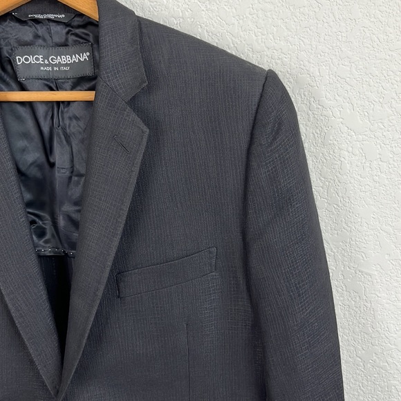 Dolce & Gabbana | Suits & Blazers | Dolce Gabbana Martini Textured ...